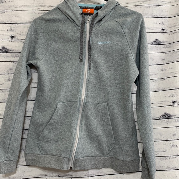 Tops | Merrell Zip Up Sweatshirt Hoodie | Poshmark